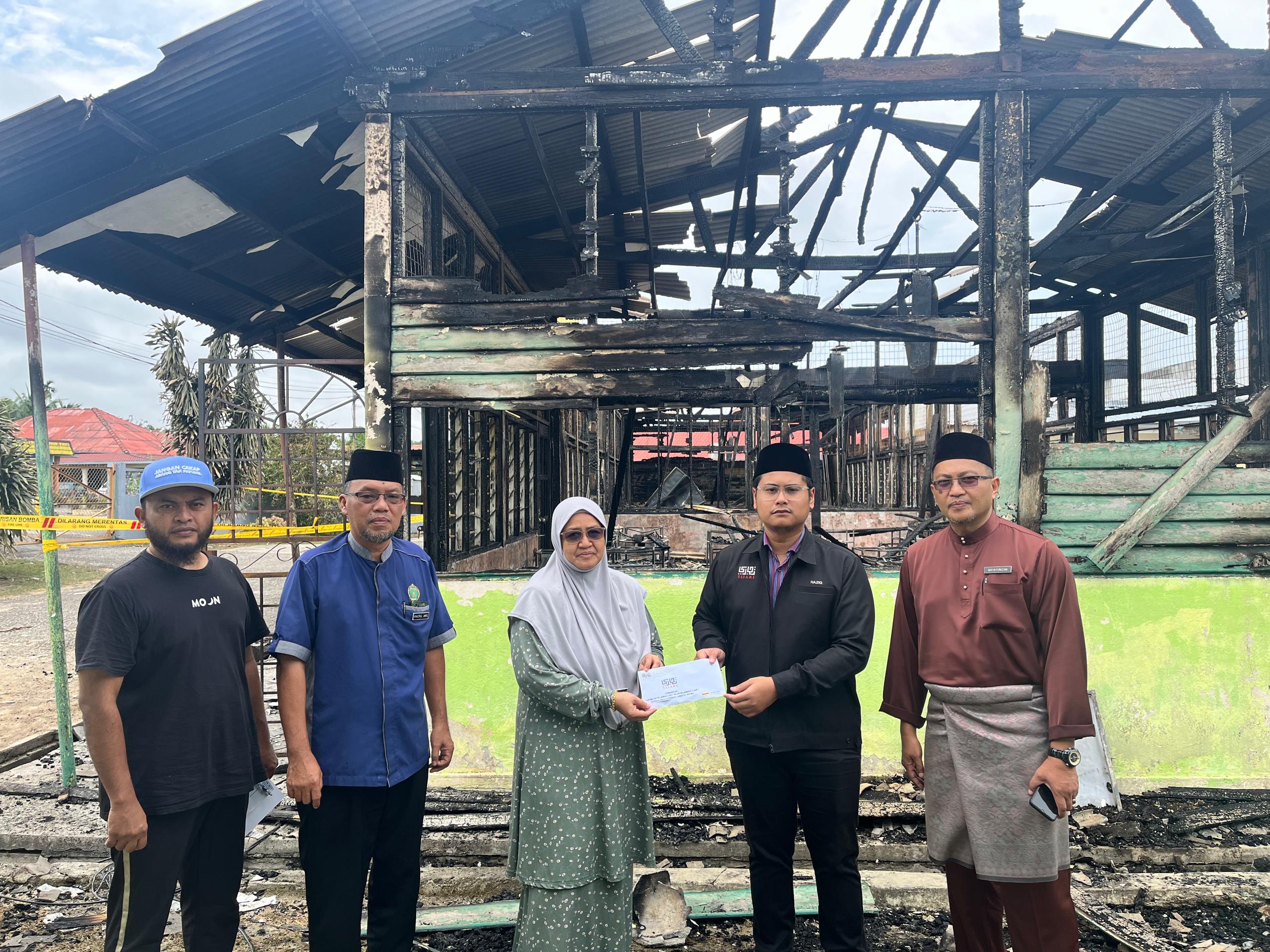 Sumbangan Bencana Kebakaran Tabung Infak Jariah Umat Islam Selangor ...
